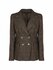Пиджак Kiltie Double-breasted checked-pattern blazer, размер 42