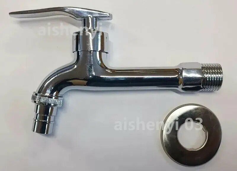 Sanitary Wares кран водоразборный хромированный со штуцером 1/2 (садовый, дачный) удлиненный