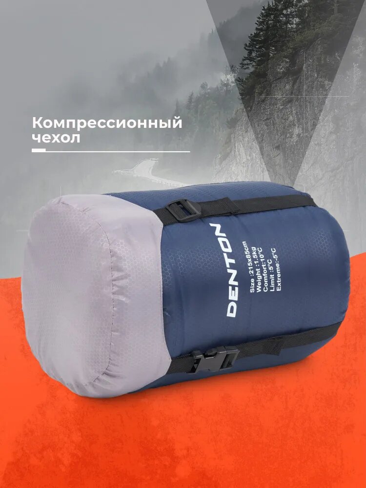 Спальник-одеяло Denton Spring +10 — фото 1