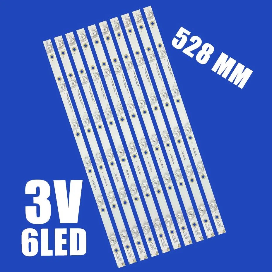 Светодиодная лента UDL49MH794LN для U49D9000K U49D9000 UDL49MH794ANT (10 шт)