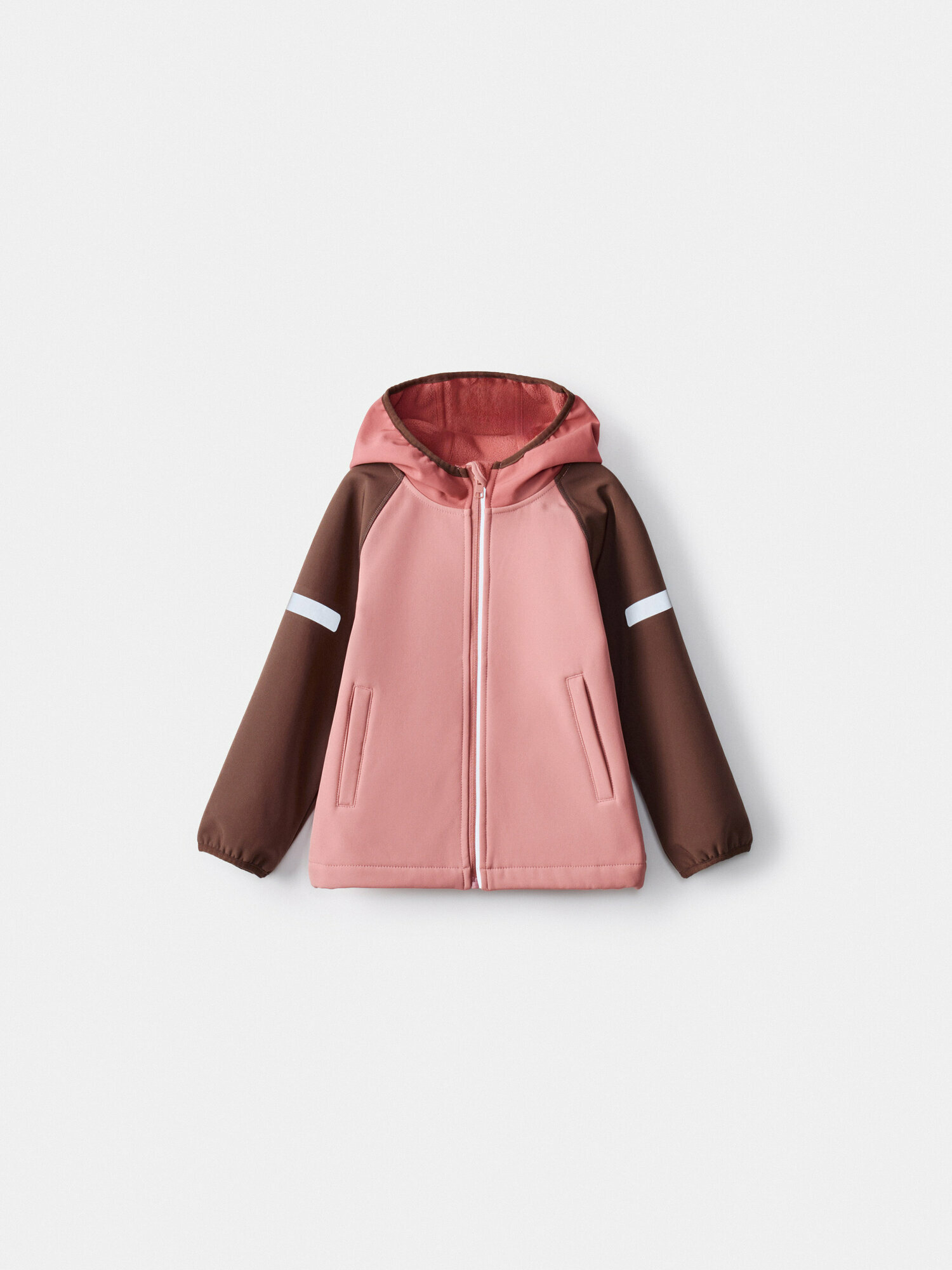 Куртка легкая непромокаемая из Softshell на флисе
