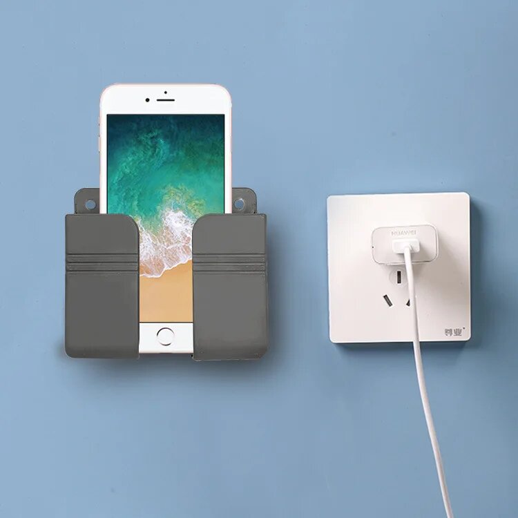 Настенный держатель для Iphone Xiaomi IOS grey