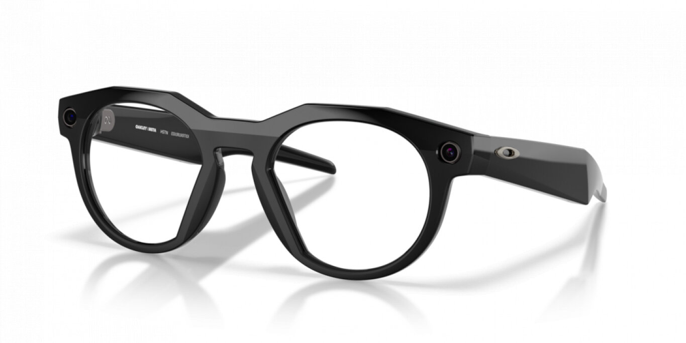 Умные очки Oakley HSTN Black/Clear (145-51), (Черный/Прозрачный)