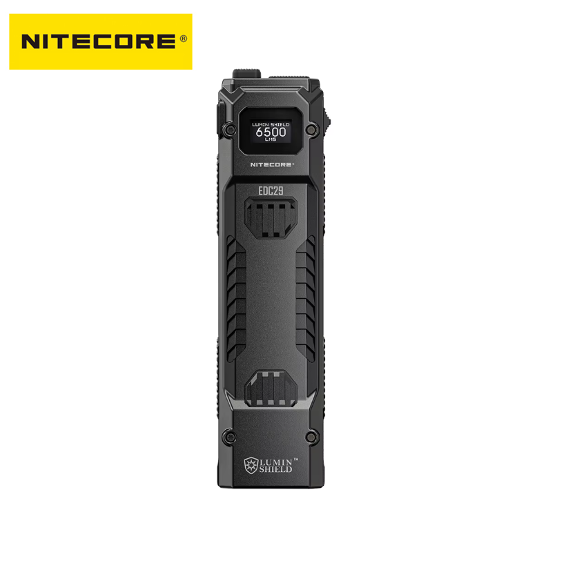 Тактический перезаряжаемый фонарь Nitecore EDC29, 6500 люмен,65, дневной белый,0.2, светодиоды,14,1, переносной, в помещении/на улице,6500, IP54, прямоугольная,3.5,