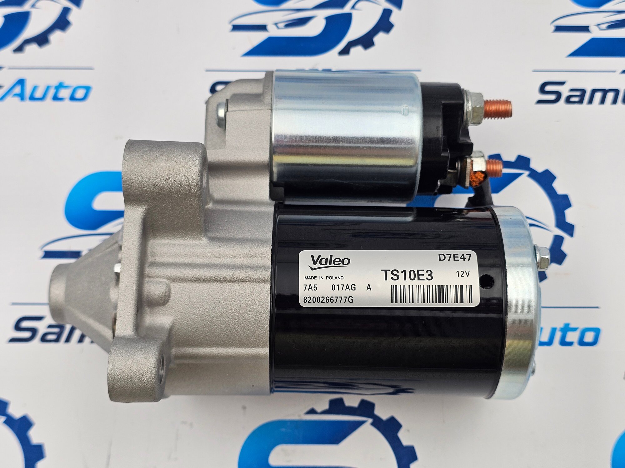 Стартер VALEO 438163 для ВАЗ Ларгус. Рено Логан, Сандеро, Меган, Дастер, Флюенс, Клио. Ниссан Альмера, К4М, К7М.