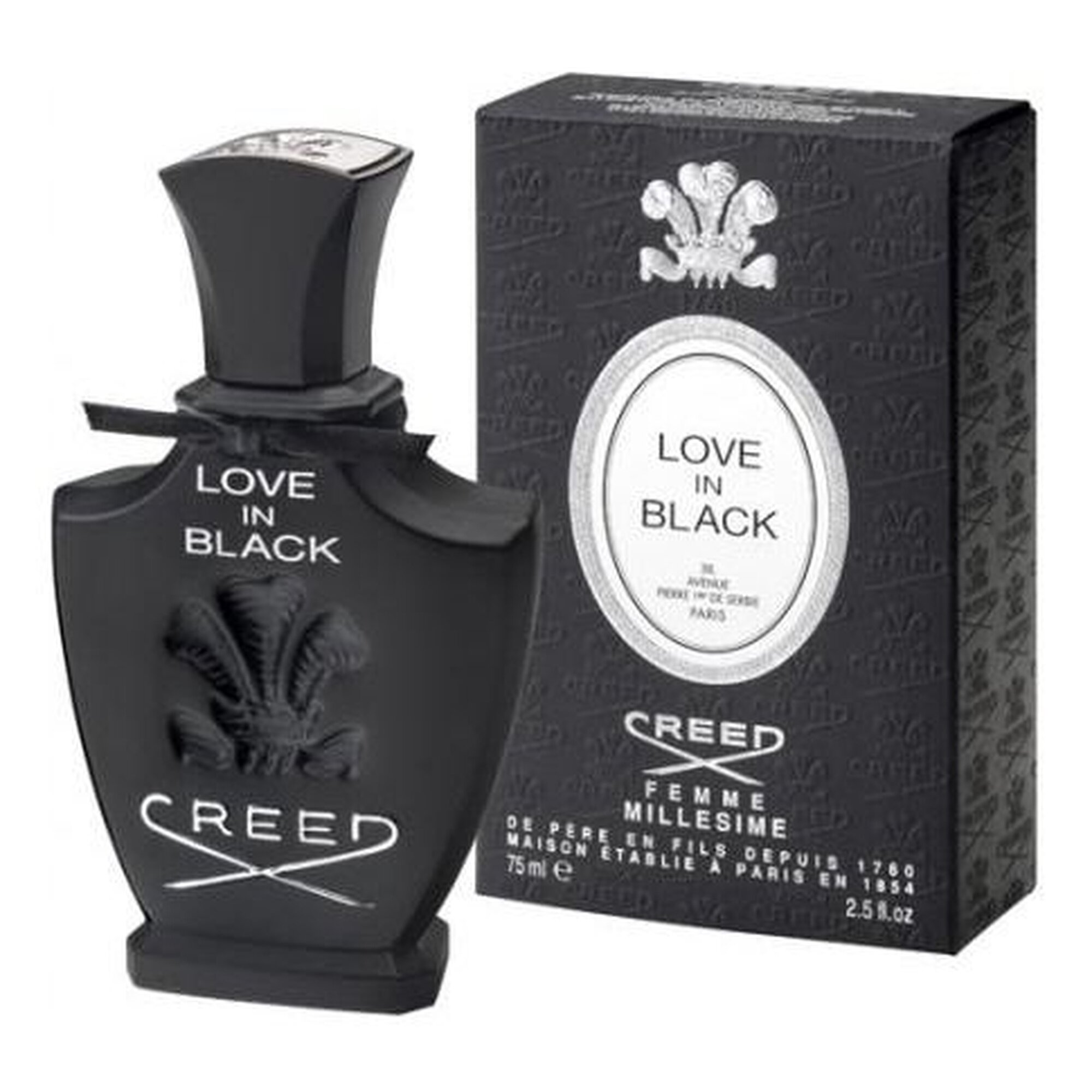 Парфюмерная вода Creed Love in Black, для женщин, объем 75 мл