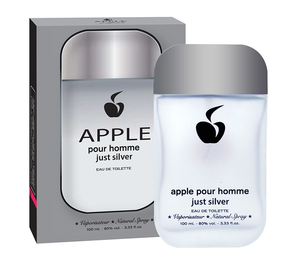 Apple Parfums Just Silver eau de toilette для мужчин 100 мл - Эпл Джаст Сильвер туалетная вода
