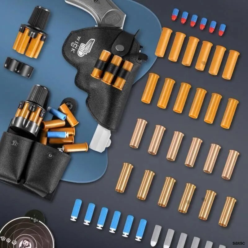 Игрушечное оружие Mark-6 MK-VI, пистолет из ABS пластика с гелевыми шариками, цвет 01 F8M, производство Китай — фото 1