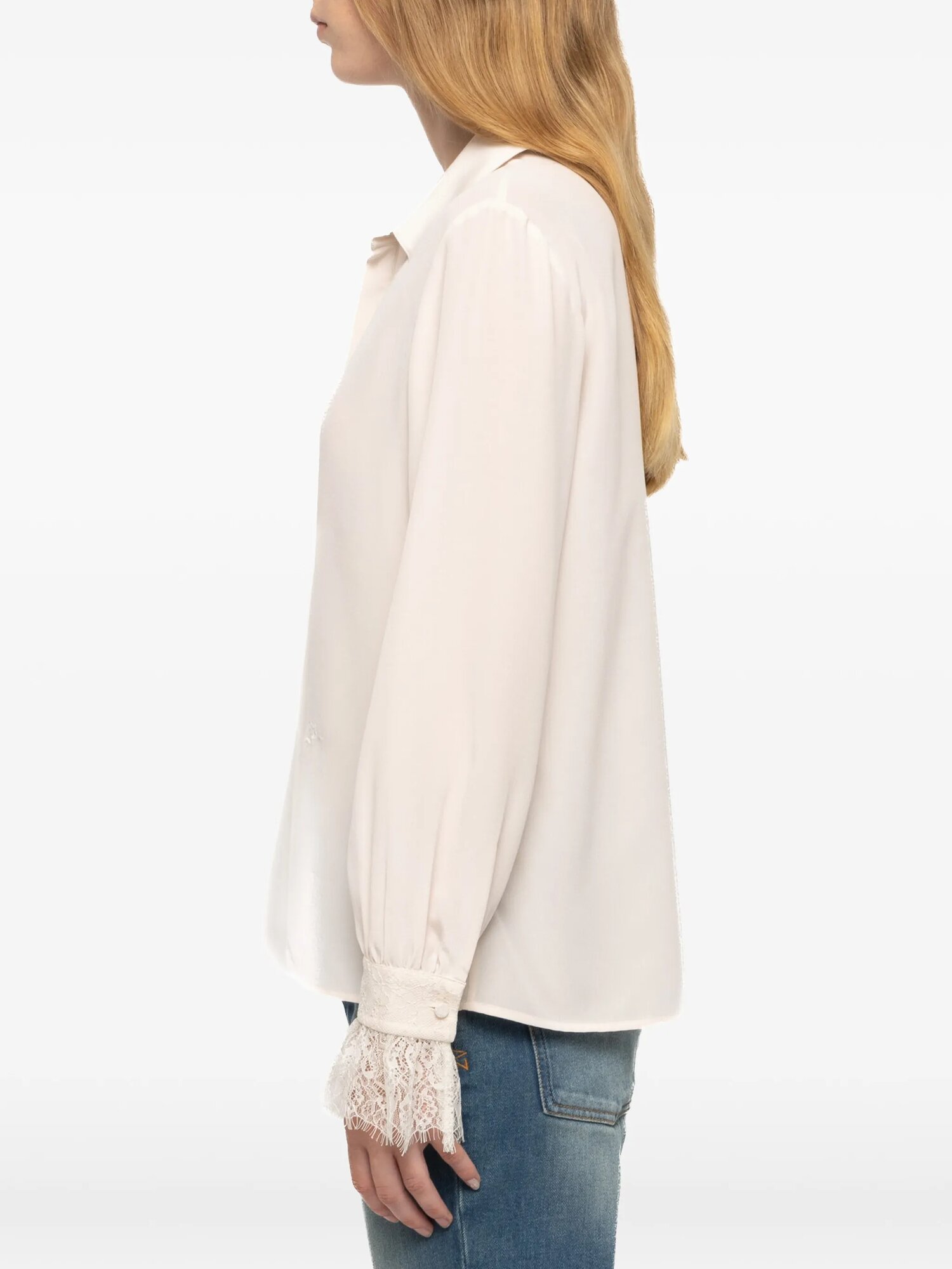 Рубашка ZADIG & VOLTAIRE Thely silk shirt, размер 34 — фото 1