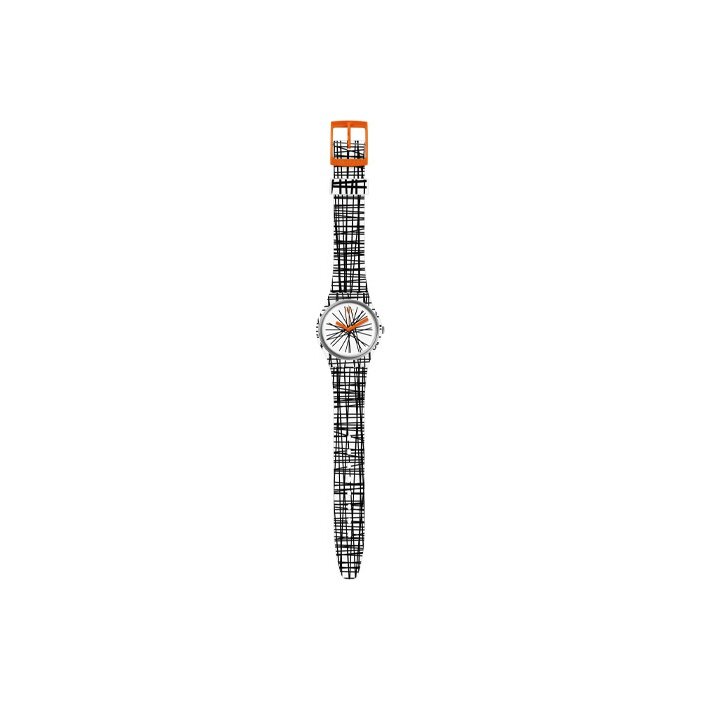 Наручные часы Swatch, белый, — фото 1
