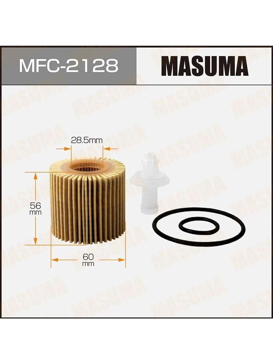 Фильтр масляный для а/м Toyota Corolla (E150, E180) 08-