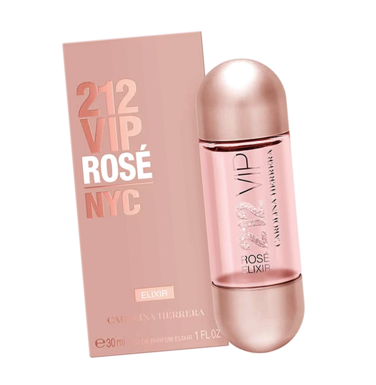 Роуз Эликсир - парфюмерная вода Carolina Herrera 212 VIP Rose Elixir для женщин 30 мл