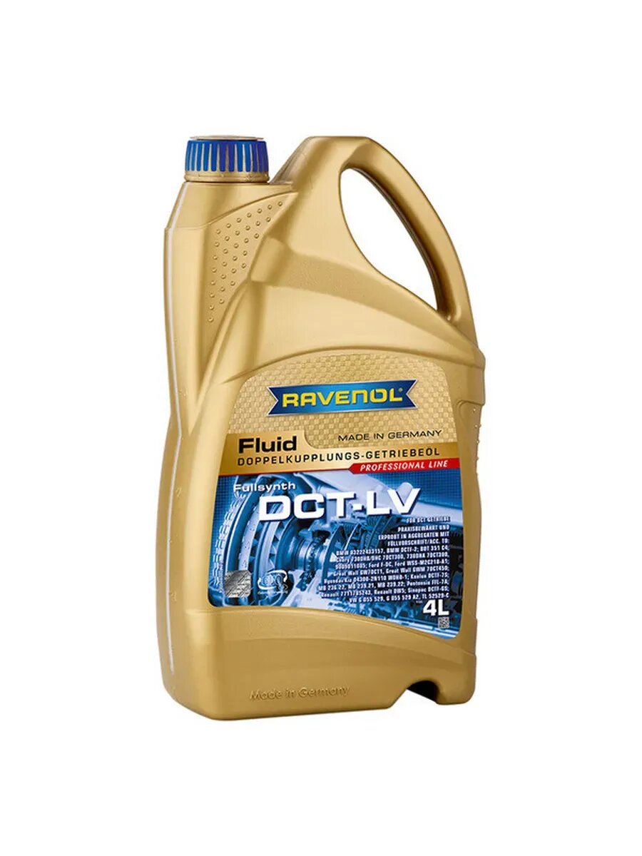 Масло Ravenol Dct-Lv Dsg Fluid 4Л 121210700401999