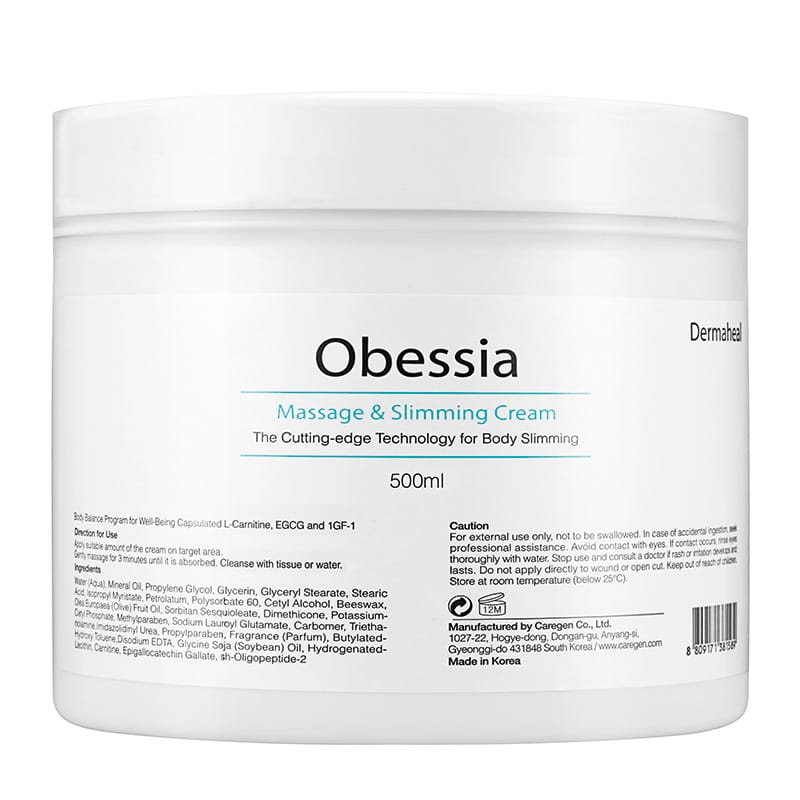 Средство антицеллюлитное Dermaheal Obessia Massage And Slimming Cream Крем для тела 500 мл