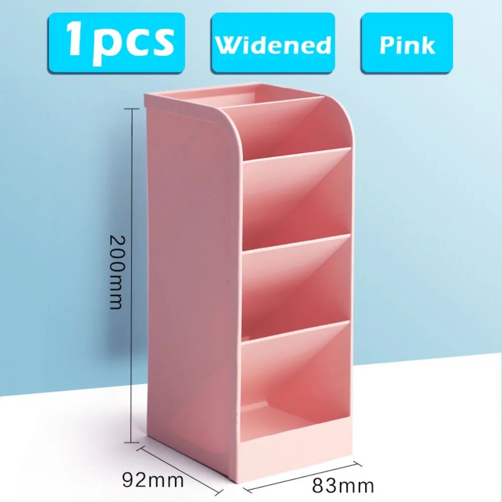 Пластиковый органайзер настольный Pink L