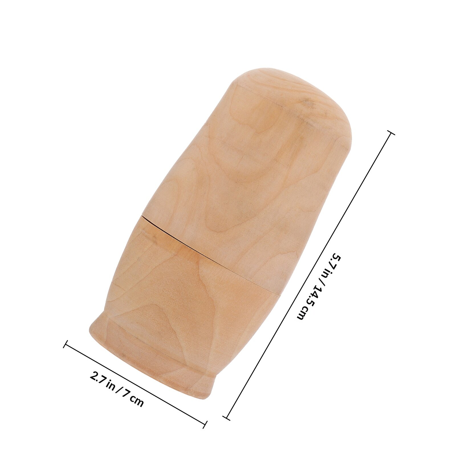 Набор ИгрушекDIY Деревянная Кукла Матрёшка Экологичная Изделия 14 5X7X7CM
