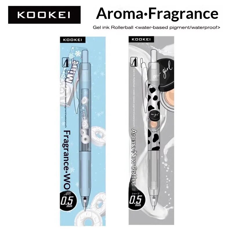 Гелевые ручки KOOKEI Fragrance серия многоцветные 2pcs Pen Set 1