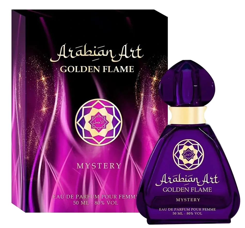 Arabian Art Golden Flame Mystery 50 мл - женская парфюмерная вода Голден Флейм Мистери