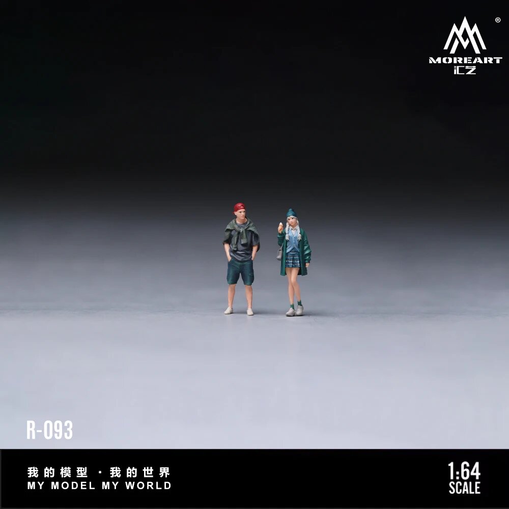 Фигурка MoreArt Mini 1/64 Сладкая пара с мороженым