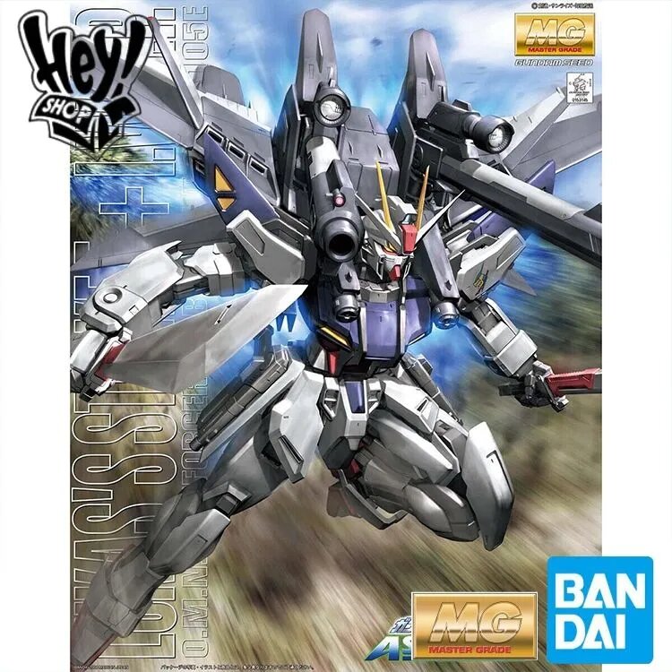 Конструктор Bandai MG Lucas's Strike E + IWSP Gundam 1/100