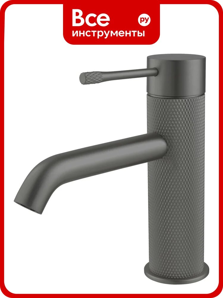 Cмеситель для умывальника ALLEN BRAU 5.31С01-MG PRIORITY 4.0 Kerox, графит браш 330998 00330998
