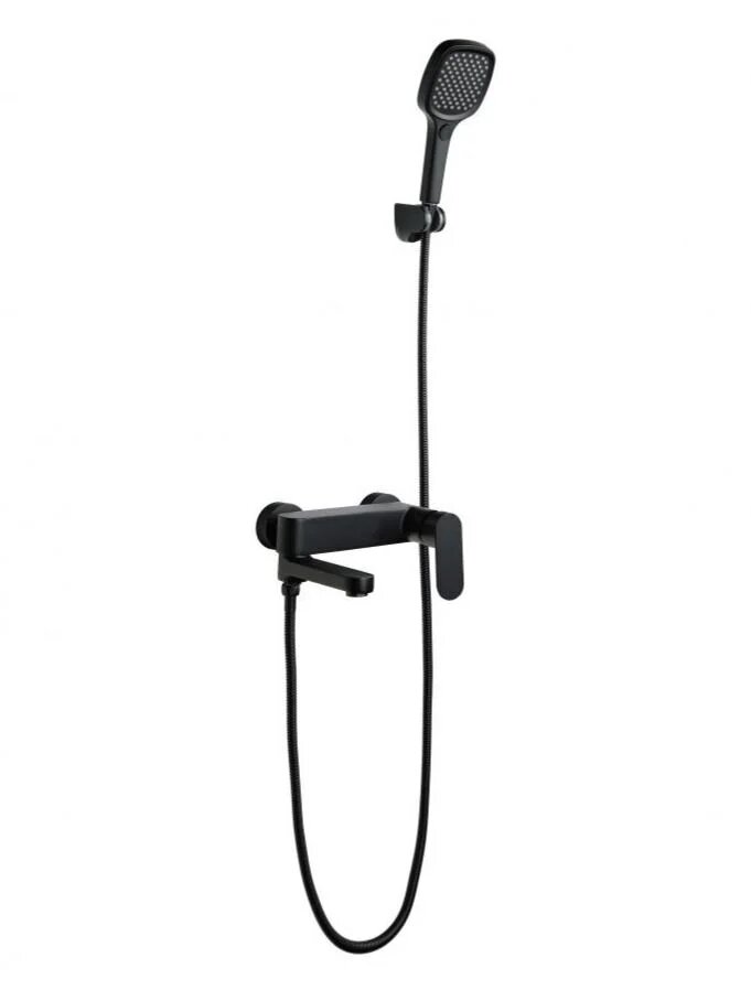Смеситель для ванны FILARETE Ретта FL2130BL, черный
