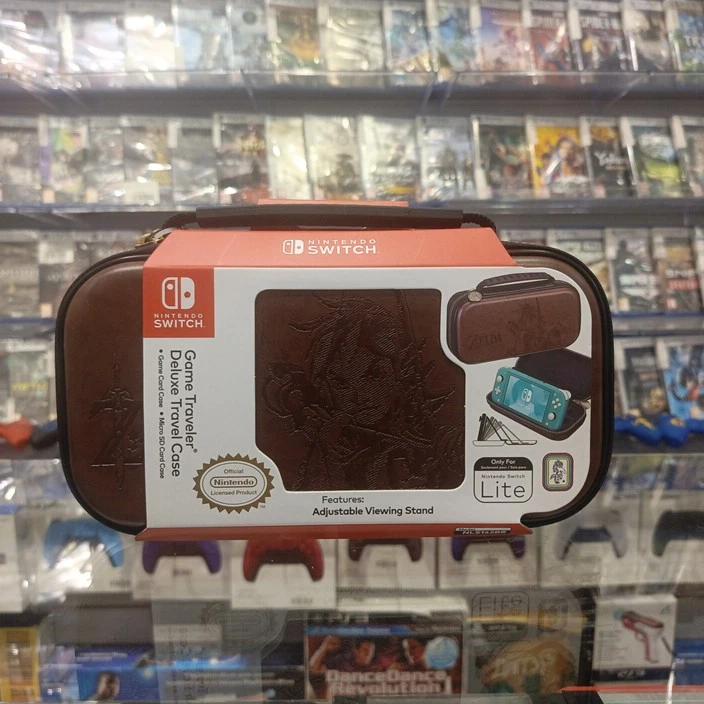 Чехол Nintendo Switch Lite RDS Game Traveler: Deluxe Travel Case - Legend of Zelda Edition (коричн.)(SPC)