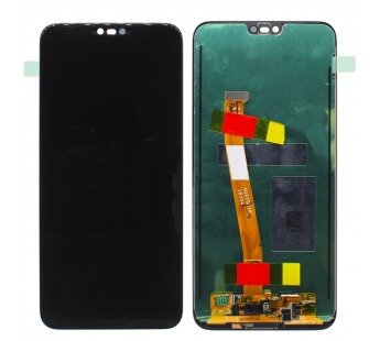 Дисплей для Huawei Honor 10 (COL-L29) в сборе Черный - OR (Отпечаток работает) + набор инструментов и клей
