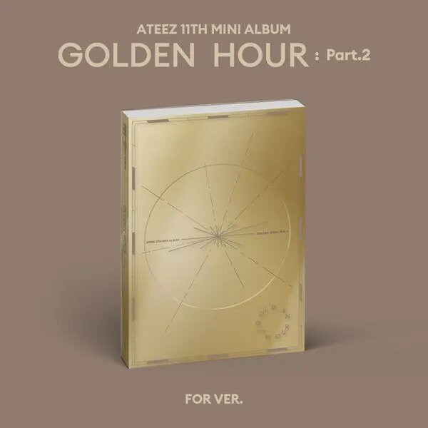 Альбом ATEEZ 11th Mini Album GOLDEN HOUR.2 (.) К-поп CD