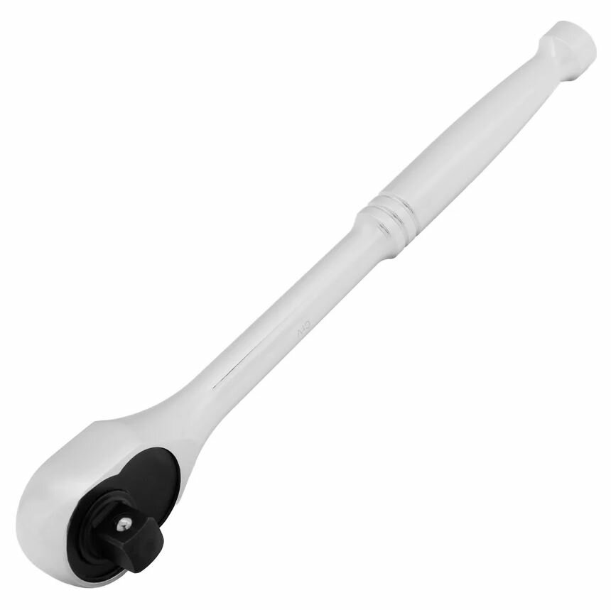 Ключ-трещотка 1/2", CrV, 120 зубьев, цельнометаллический, хром GROSS, арт. 14052