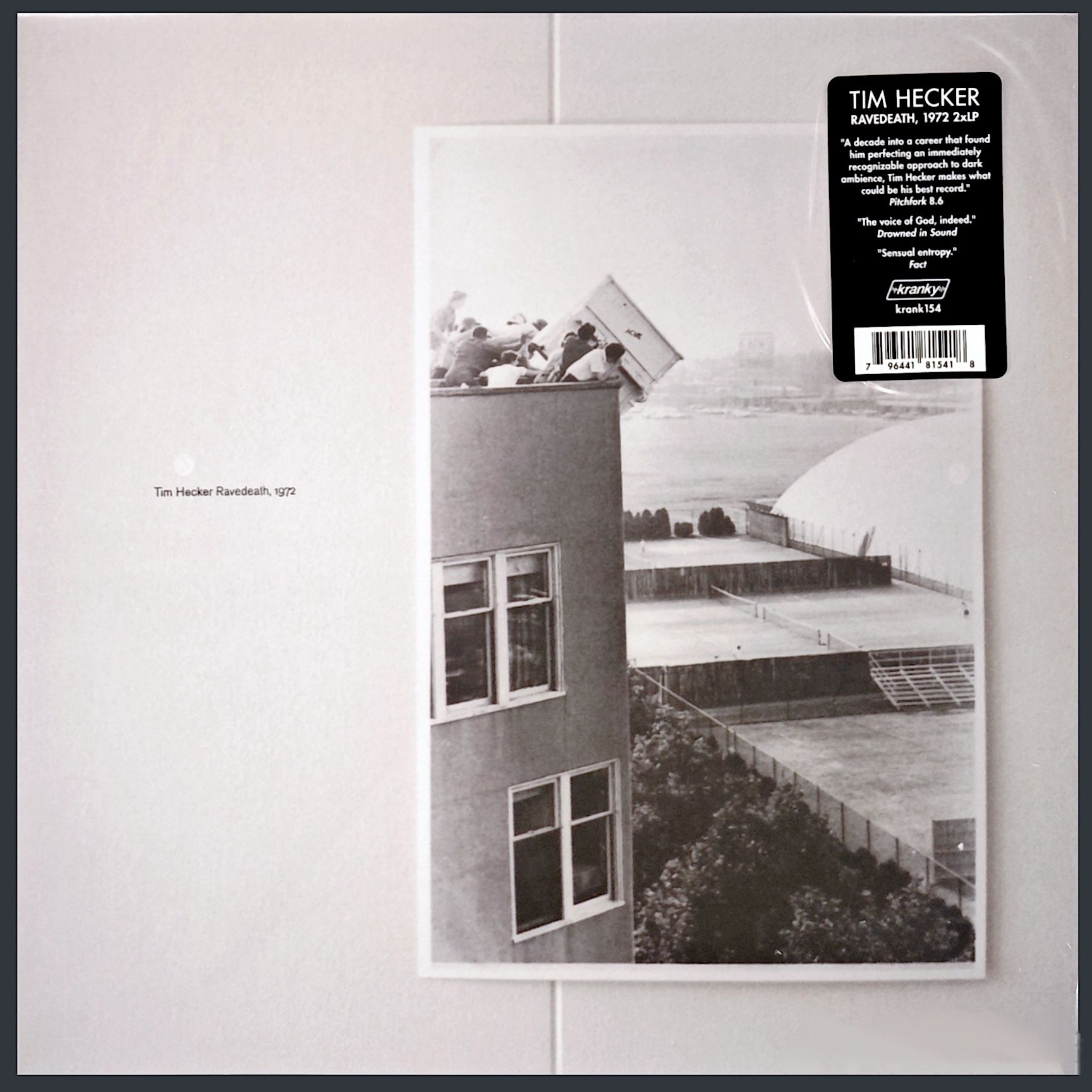 Виниловая пластинка Tim Hecker Ravedeath 1972 (2LP, Kranky, 2011)