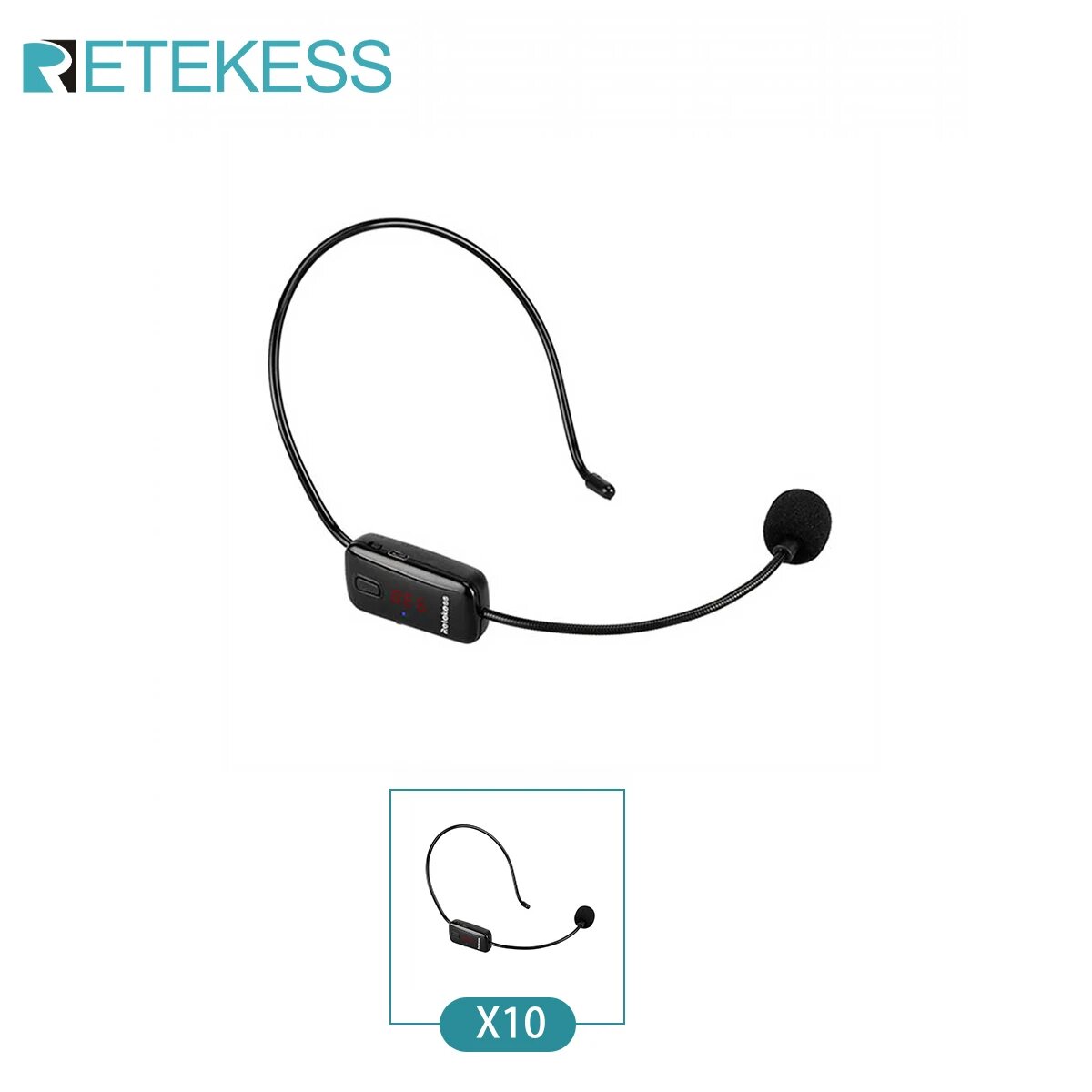 RETEKES TR503 Беспроводной микрофон для конференций TR503X10