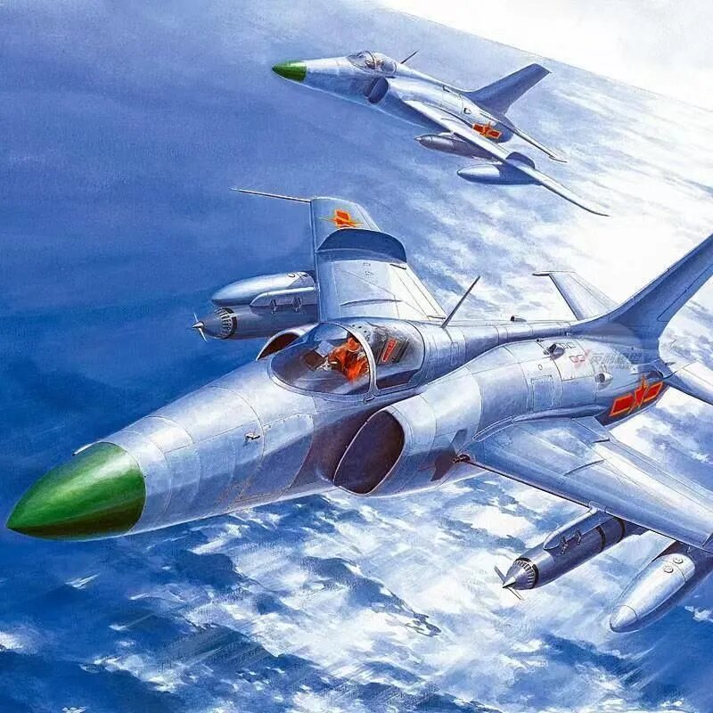 Trumpeter 01684 1:72 Китайский самолет-торпедоносец Qiang-5BСборка моделей самолетов