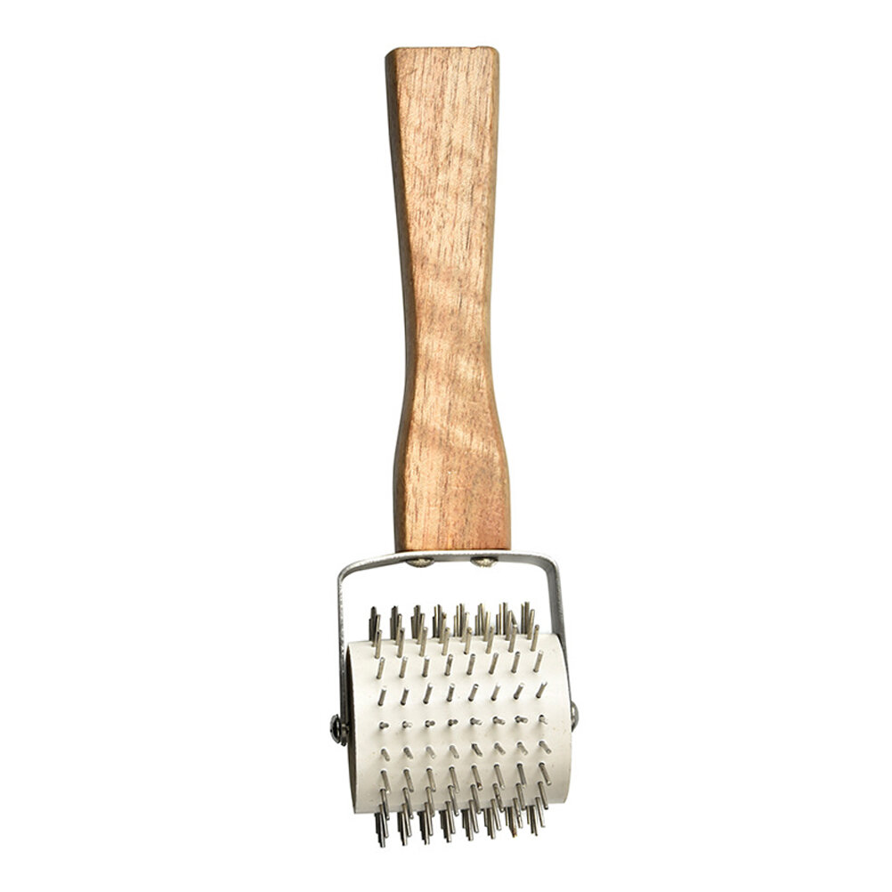 Скребок Для Мёда С Деревянной Ручкой И Роликовым Дизайном 23*10*10Cm