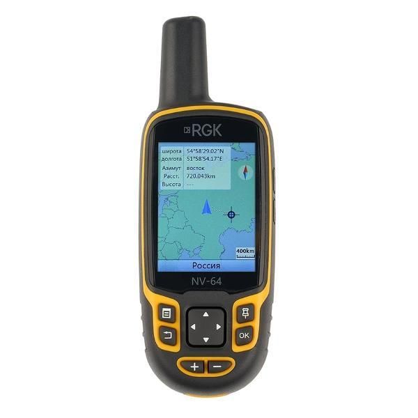 Туристический GPS-навигатор RGK NV-64
