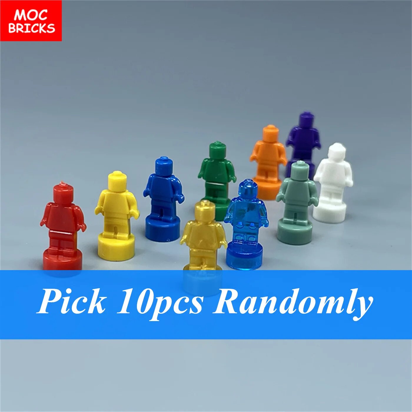 MOC BRICKS Мини-Статуэтка из пластика Mixed 1