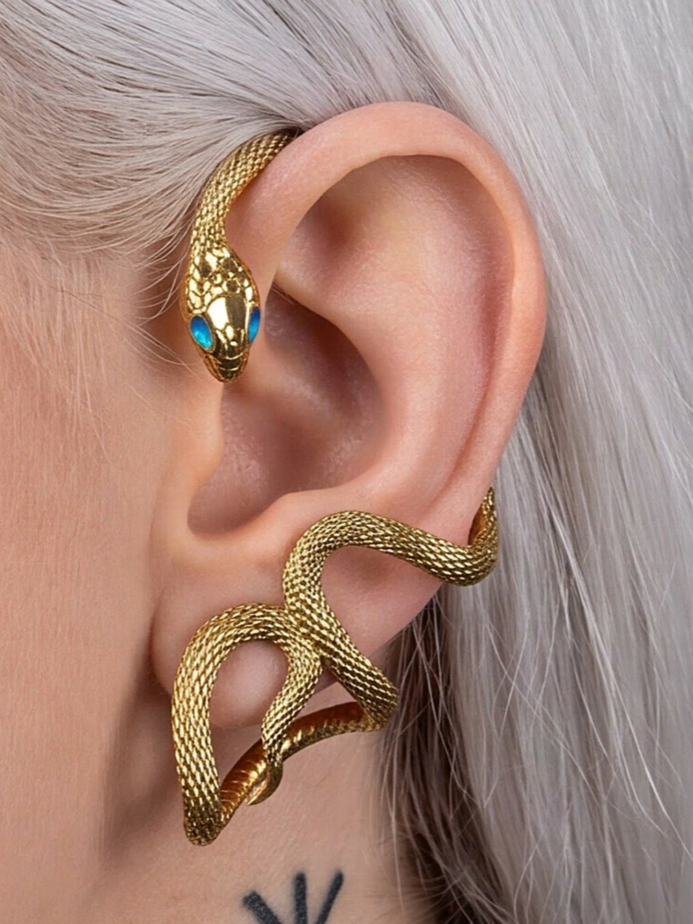 Моносерьга кафф Starfallshop, фианит