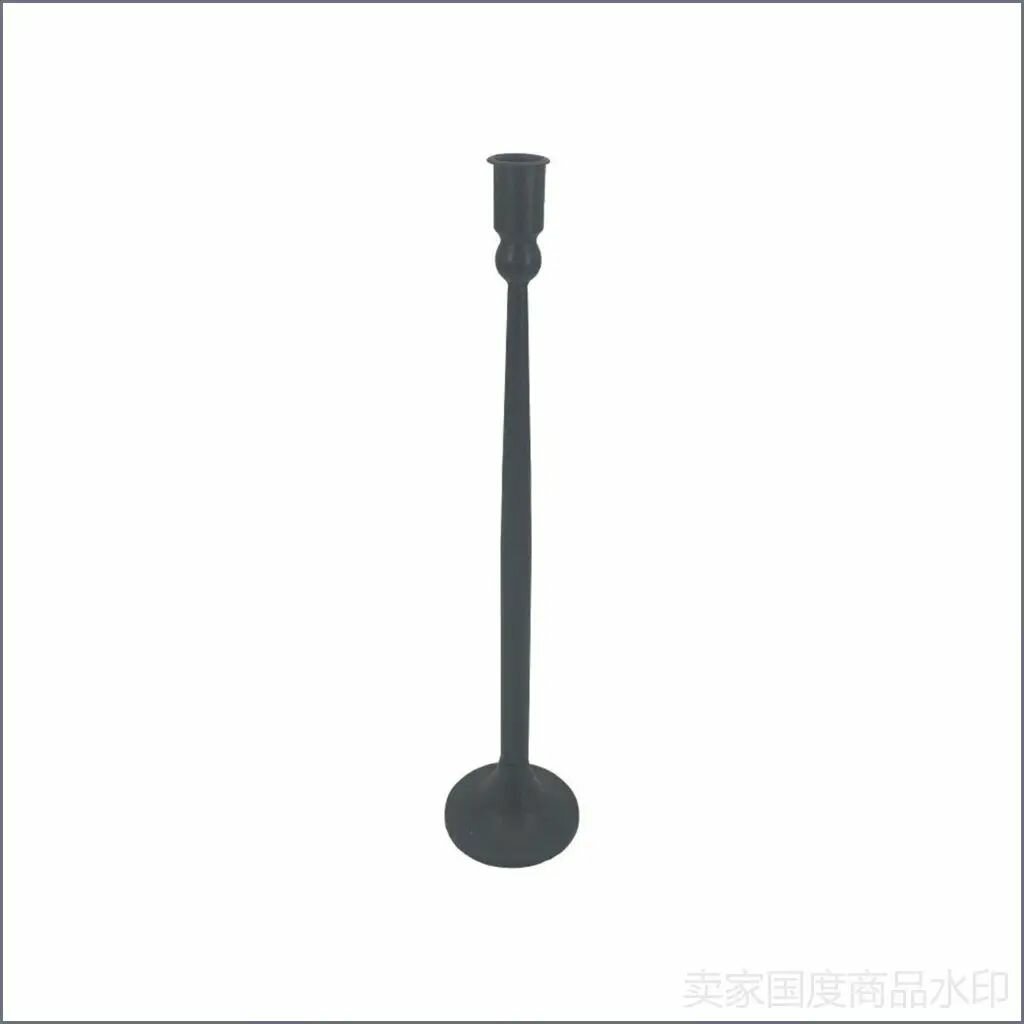 (1шт) Американский ретро-подсвечник из кованого железа с одной головкой-C03