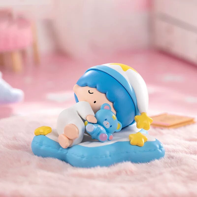 POP MART Sanrio Family Близнецы Кики Слепой Ящик Коллекционная Фигурка Игрушка Одна Штука Нераспечатанная