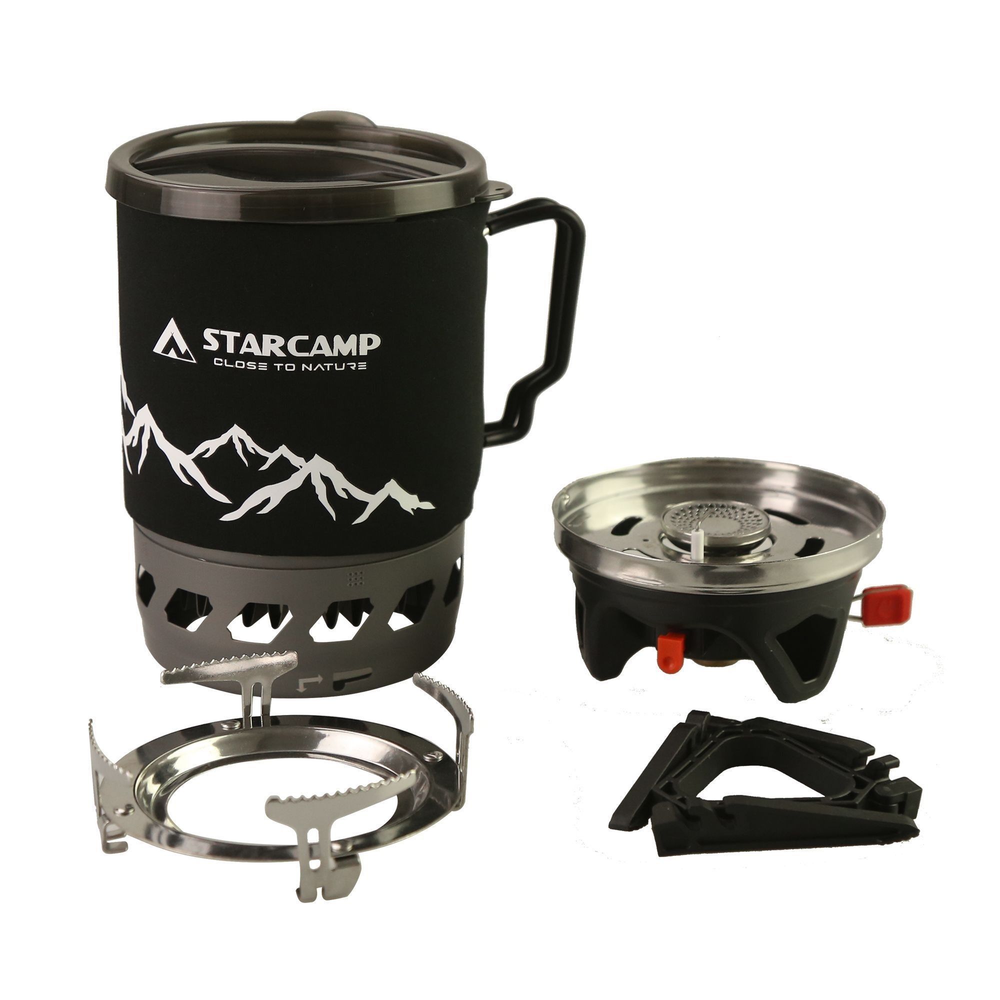 Система приготовления пищи 2000 Вт STARCAMP "все-в-одном" 1100 мл / Джетбойл 1,1л