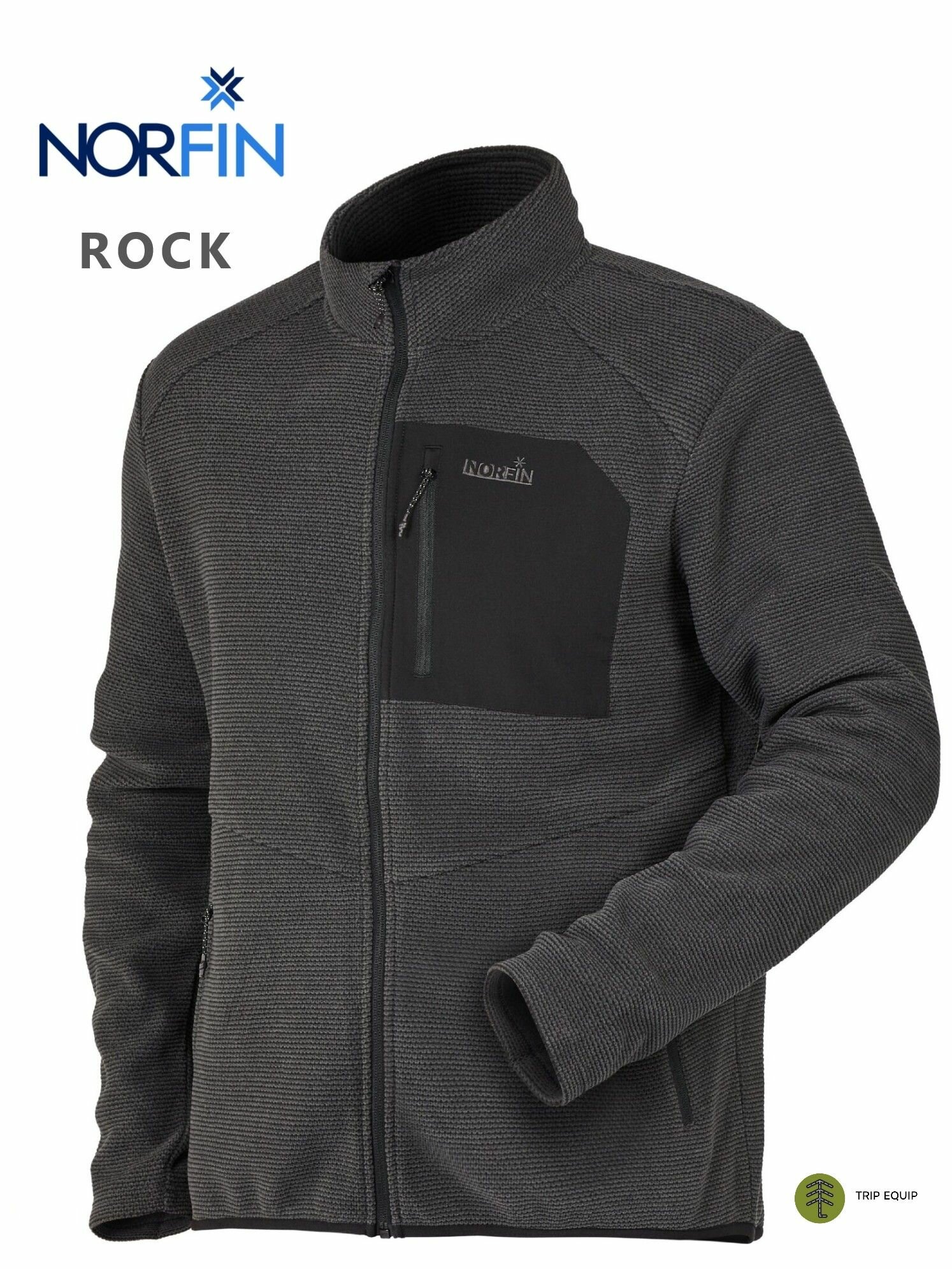 Куртка флисовая Norfin ROCK р. XL (388504-XL)