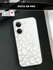 Чехол на Poco X8 Pro / Поко X8 Про с принтом Белый леопардовый узор, прозрачный