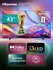Телевизор 50 дюймов Hisense 50E7S (2026) Смарт ТВ 4К