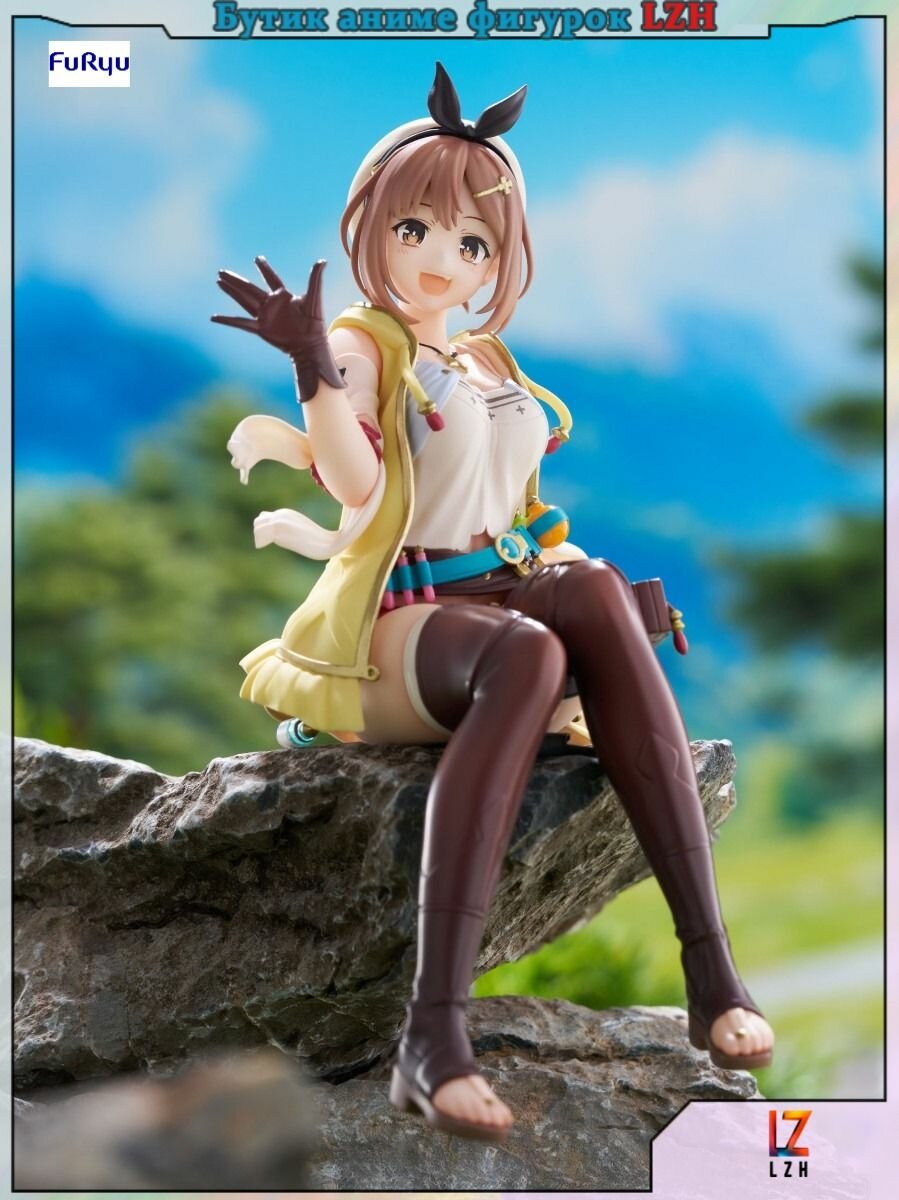Аниме фигурка FuRyu Noodle Stopper Figure Atelier Ryza Райза (Reisalin Stout) 14см (LZH)