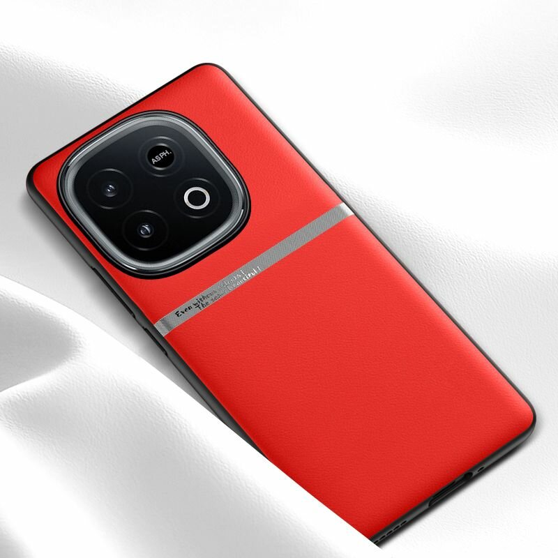 Чехол для iQOO Neo 10 Кожаная мягкий TPU антиударный чехол