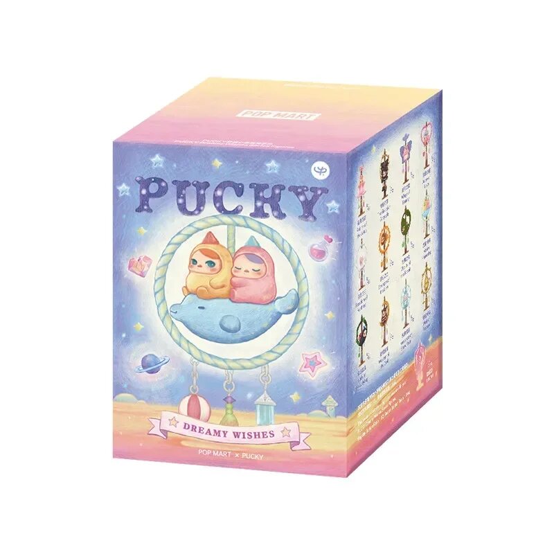 POP MART PUCKY Dreamy Wishes Series Фигурки 1 Blind Box