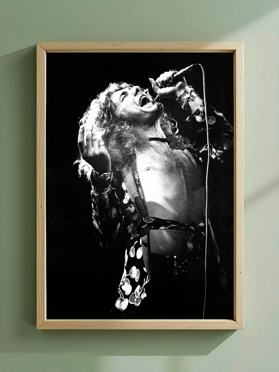 Постер, плакат на стену "Led Zeppelin Рок Группа" 42 см х 29,7 см (А3)