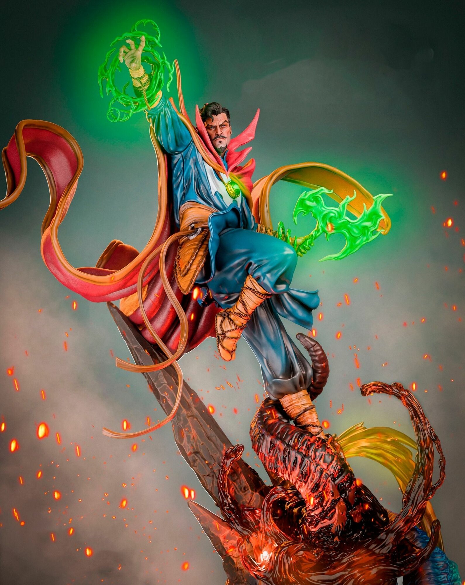 Сборная модель Doctor Strange (Marvel), 300мм (без базы), 1/6 для покраски