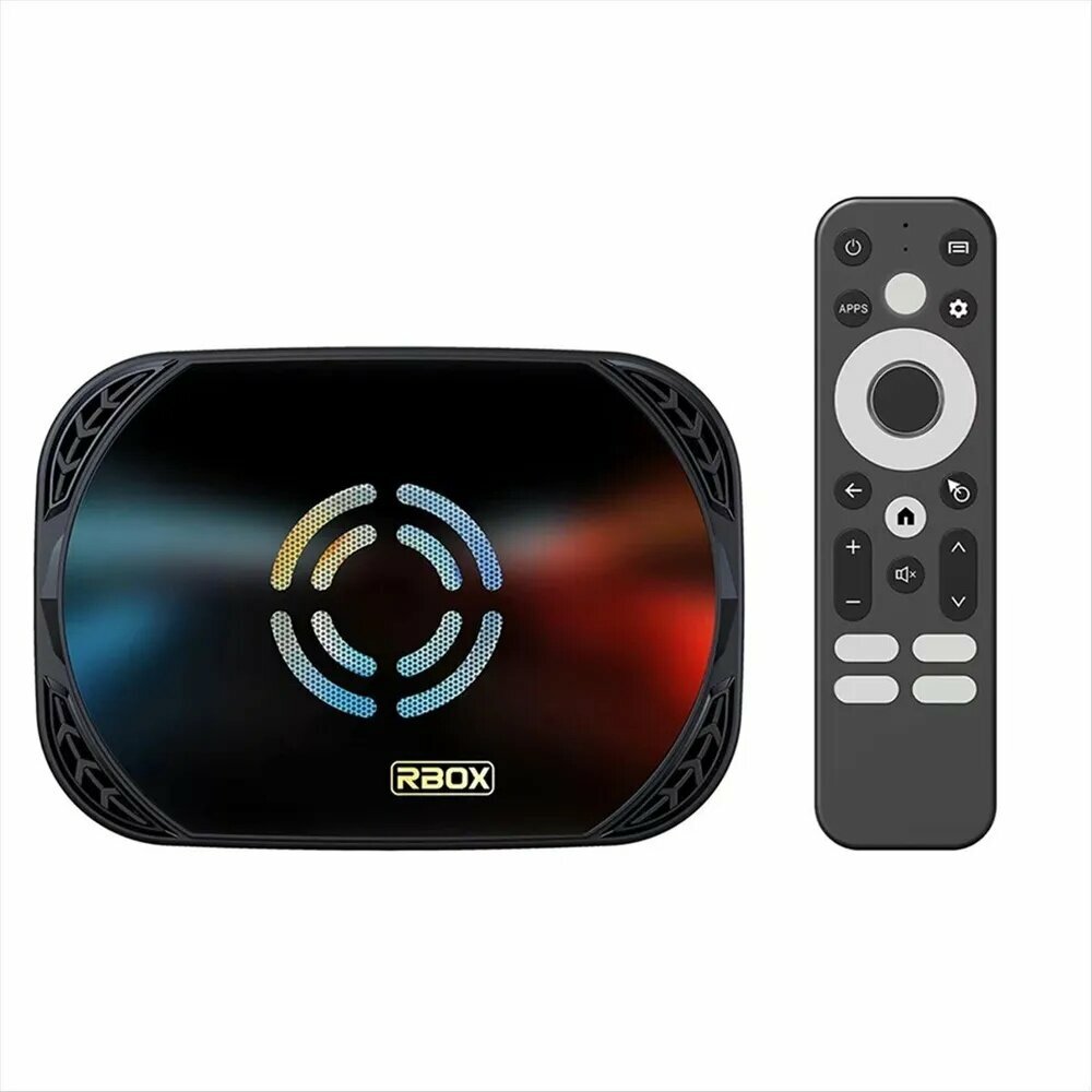 RBOX X50 Для Android 14 TV Box S905A 4 ГБ 64 1000 Мбит/С Wifi6 Вилка ЕС