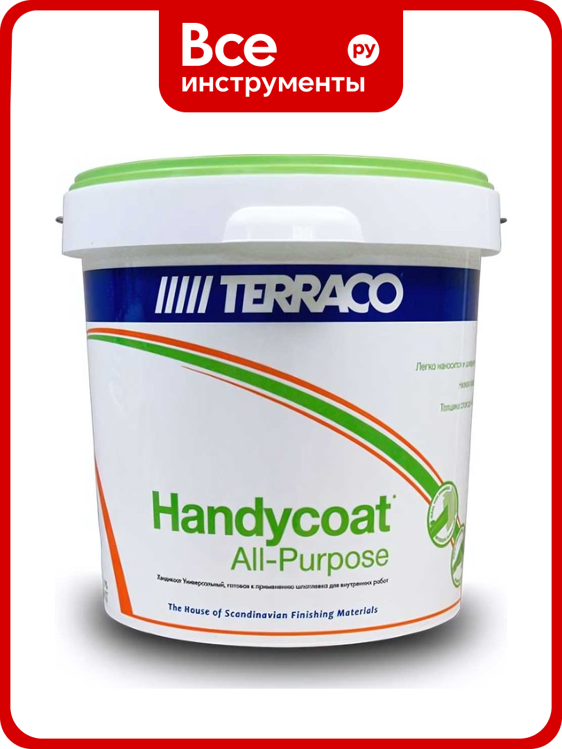 Шпатлевка универсальная Handycoat All-Purpose 25 кг TERRACO 6311225